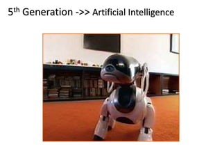 Computer generations | PPT