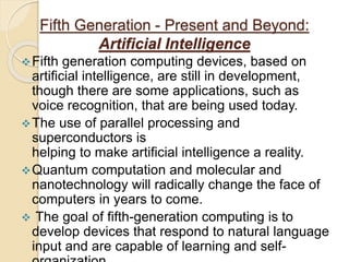 Computer generations | PPT