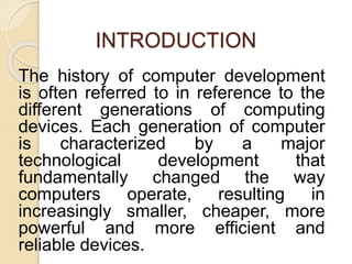 Computer generations | PPT