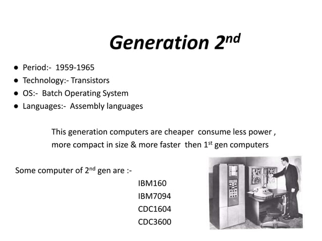 Computer generations | PPT