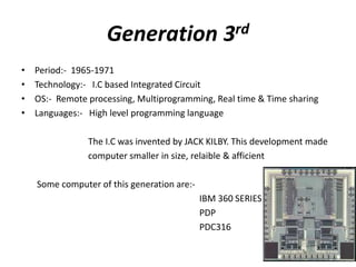 Computer generations | PPT