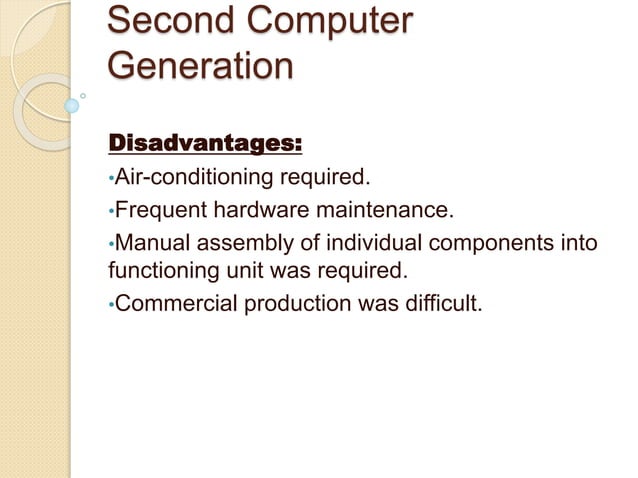 Computer generations | PPT