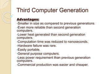 Computer generations | PPT
