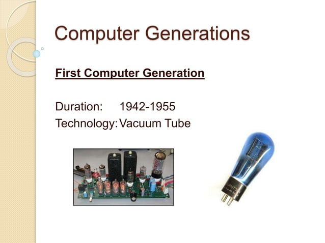 Computer generations | PPT | Free Download