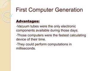 Computer generations | PPT