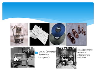 Computer generations copy | PPTX | Computing | Technology & Computing