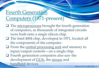 Computer generaton | PPT