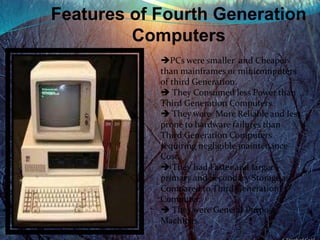 Presentation On Generations Of Computer | PPTX