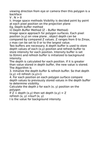 Computer Graphics | PDF