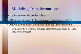 Computer graphics | PPT | 3-D Graphics | Computer Software and Applications