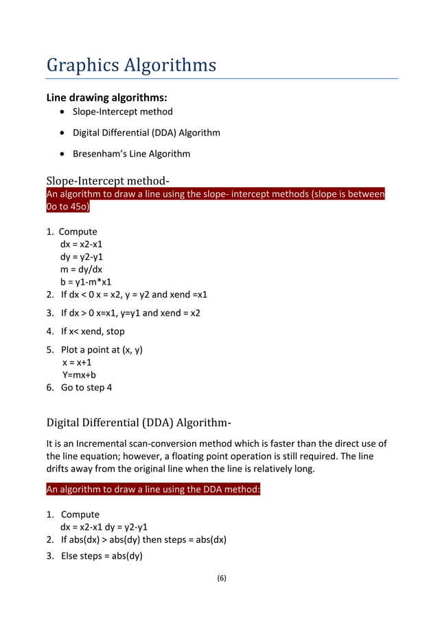 Computer graphics | PDF