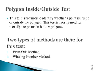 Computer graphics | PPTX | Technology & Computing