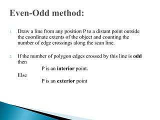 Computer graphics | PPTX | Technology & Computing