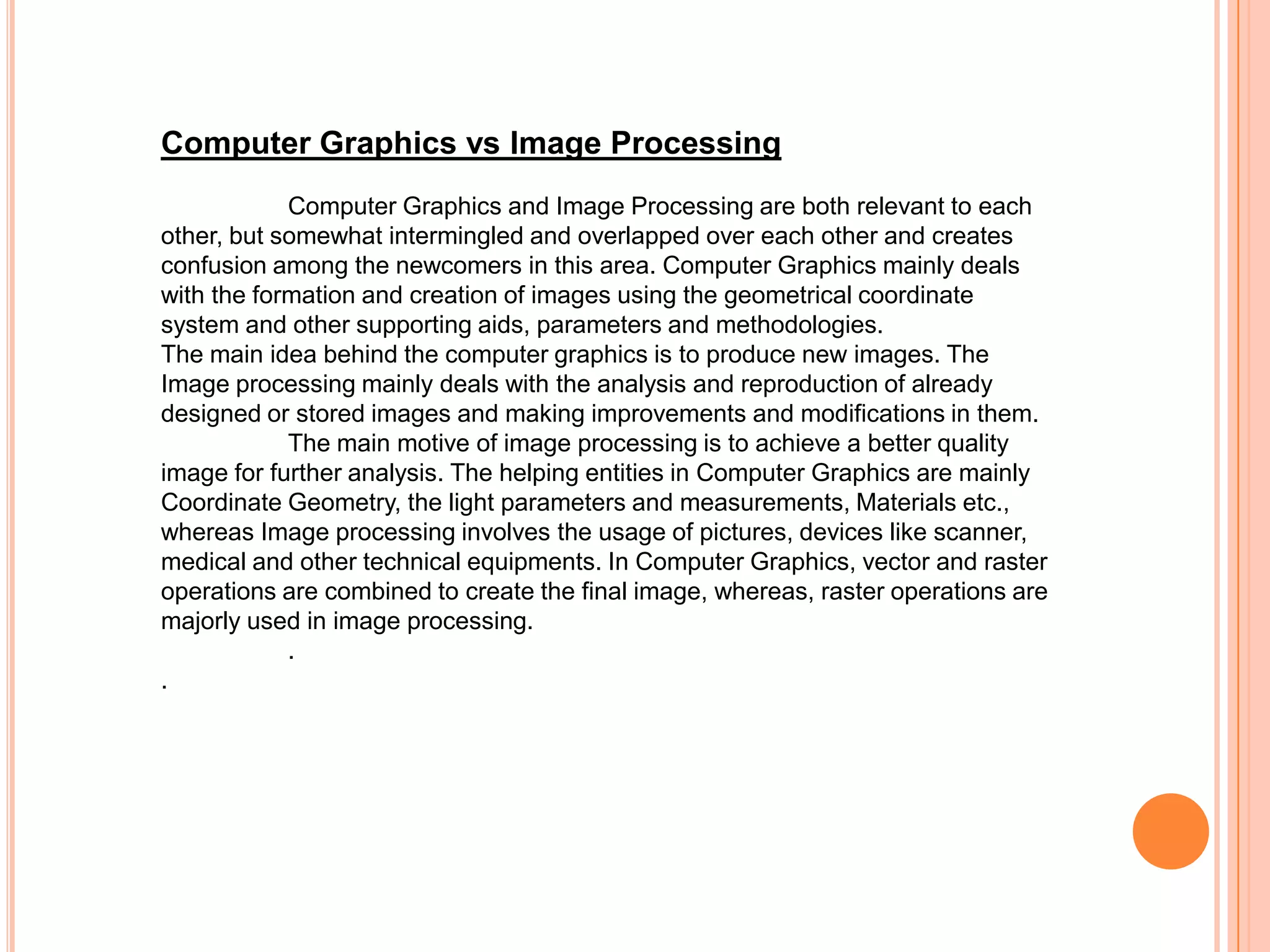 Computer graphics | PPTX