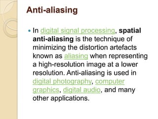 Computer graphics | PPT