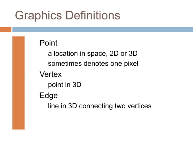 What is Computer graphics | PPT