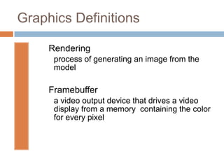 What is Computer graphics | PPTX