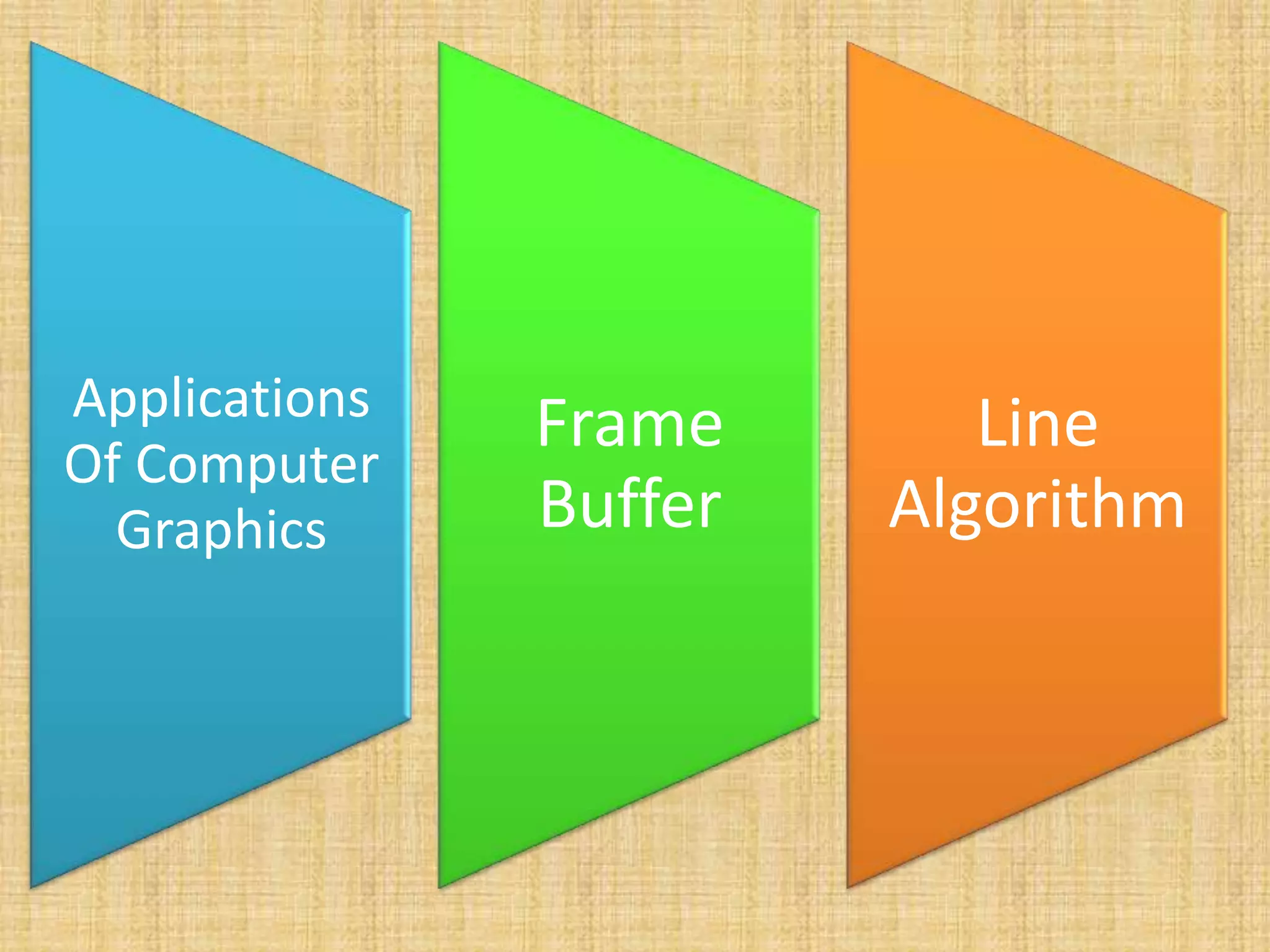 Computer graphics presentation | PPTX