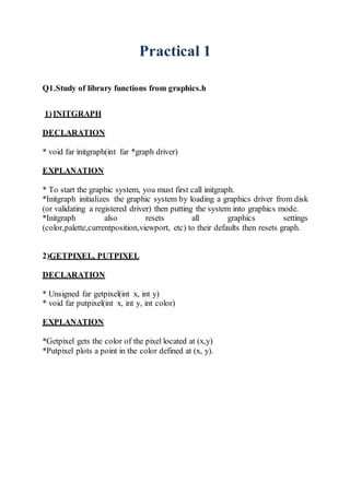 Computer graphics | PDF