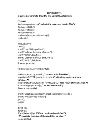 Computer graphics | PDF