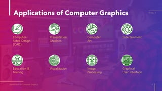 Introduction to Computer Graphics | PPTX