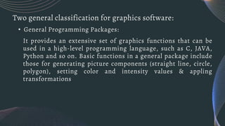Introduction about Graphics Software | PPT