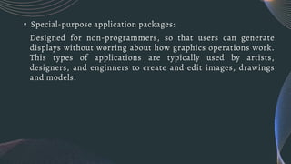 Introduction about Graphics Software | PPT