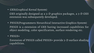 Introduction about Graphics Software | PPT