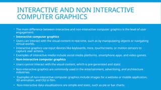 Computer Graphics definition types and application .pptx