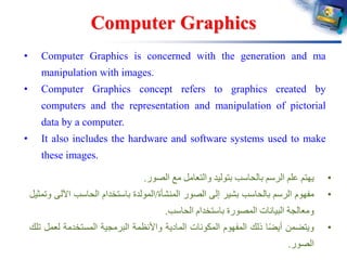 Computer_Graphics_basic_definitions_summary | PPSX