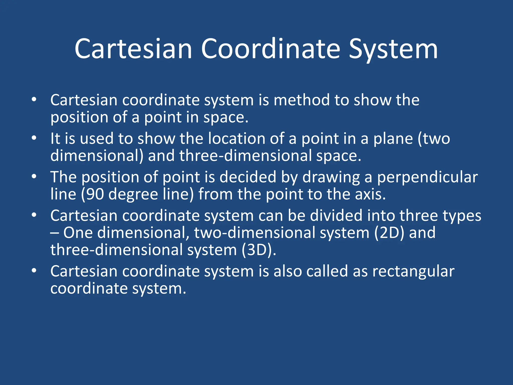Computer Graphics Cartesian Coordinate System Pdf