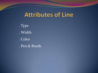 Computer graphics chapter 4 | PPTX