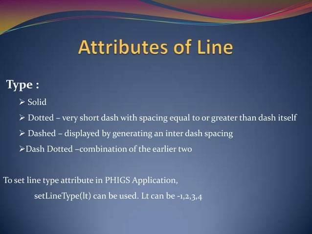 Computer graphics chapter 4 | PPTX