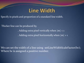 Computer graphics chapter 4 | PPTX