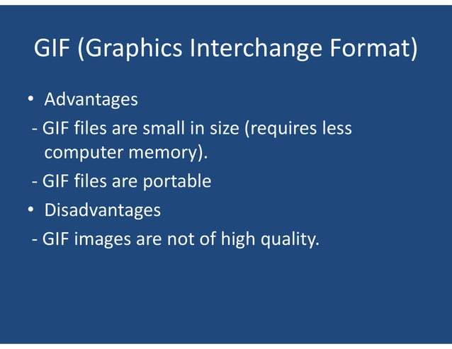 Computer Graphics - Graphics File Formats.pdf | Computing | Technology & Computing