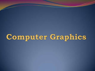 Introduction to Computer graphics | PPT