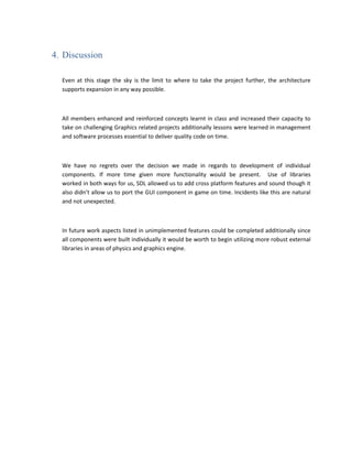 Computer Graphics 471 Project Report Final | PDF