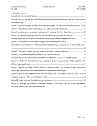 Computer Graphics 471 Project Report Final | PDF