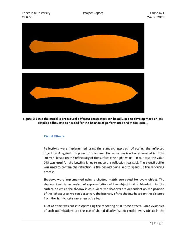 Computer Graphics 471 Project Report Final | PDF | Graphics Software | Computer Software and ...