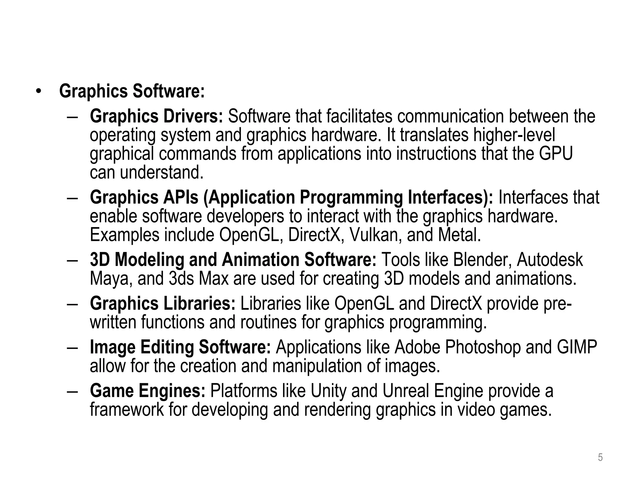 Computer Graphics Applications And System Overview Ppt