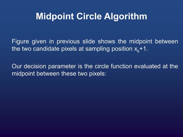 Computer_Graphics_circle_drawing_techniq.ppt | Drawing and Sketching ...