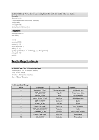 Computer Graphics Concepts | PDF