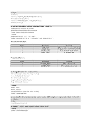 Computer Graphics Concepts | PDF