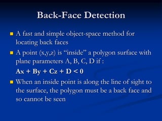 Computer graphics iv unit | PPT