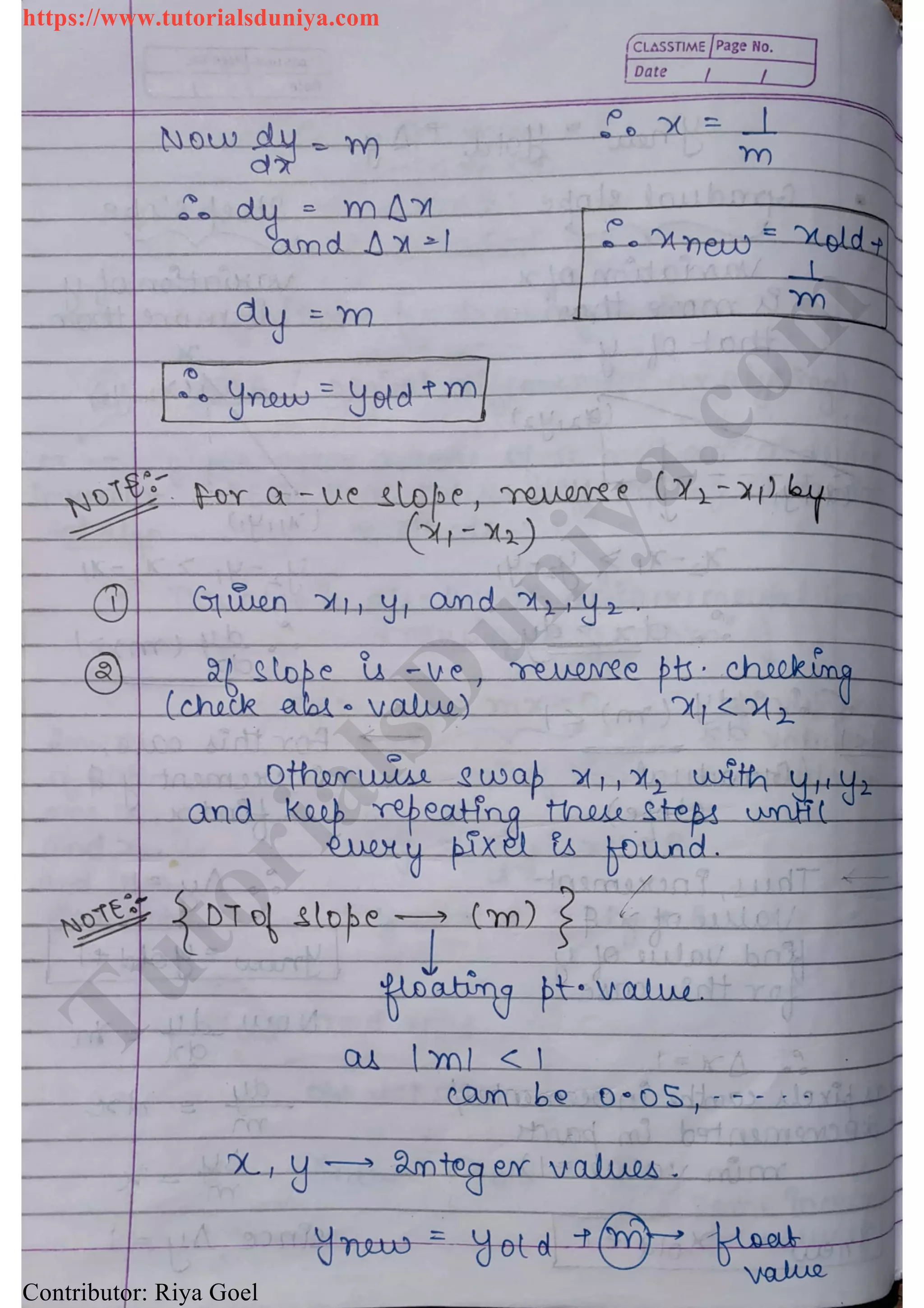 Computer graphics notes tutorials duniya | PDF Computer graphics notes tutorials duniya | PDF