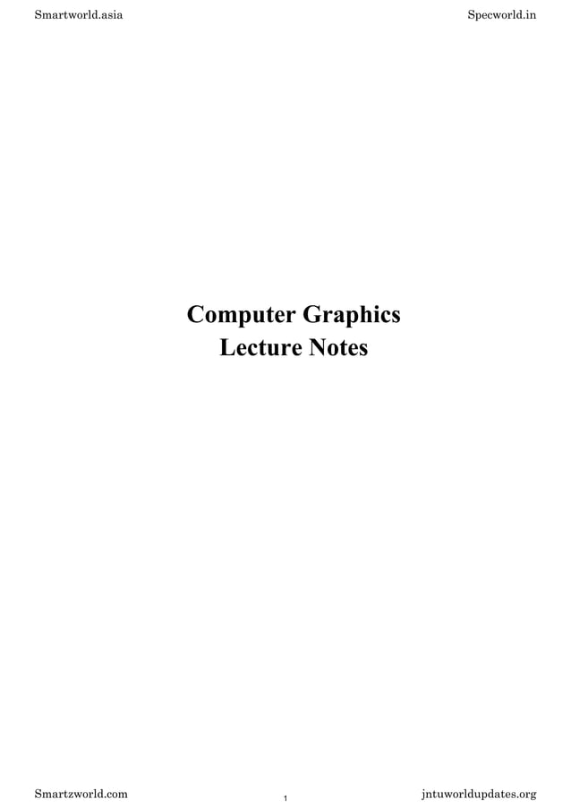 Computer Graphics Notes 2.pdf