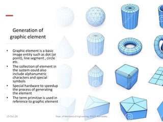 Computer graphic software and data base | PPT