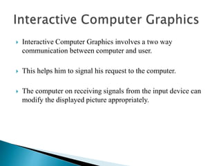 Computer graphics ppt | PPTX