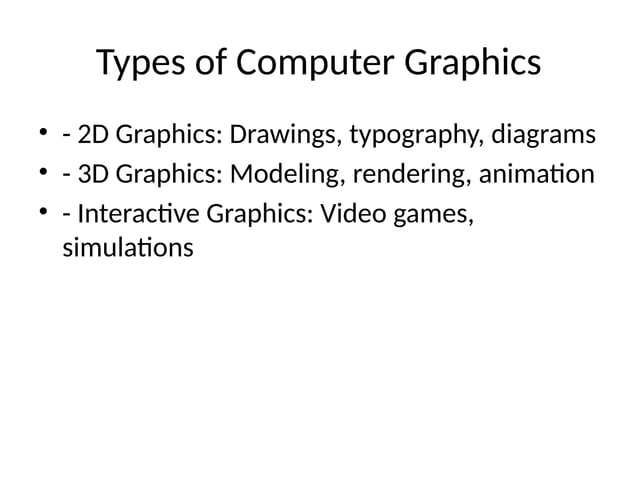 Computer_Graphics_Presentation Image processing | PPT