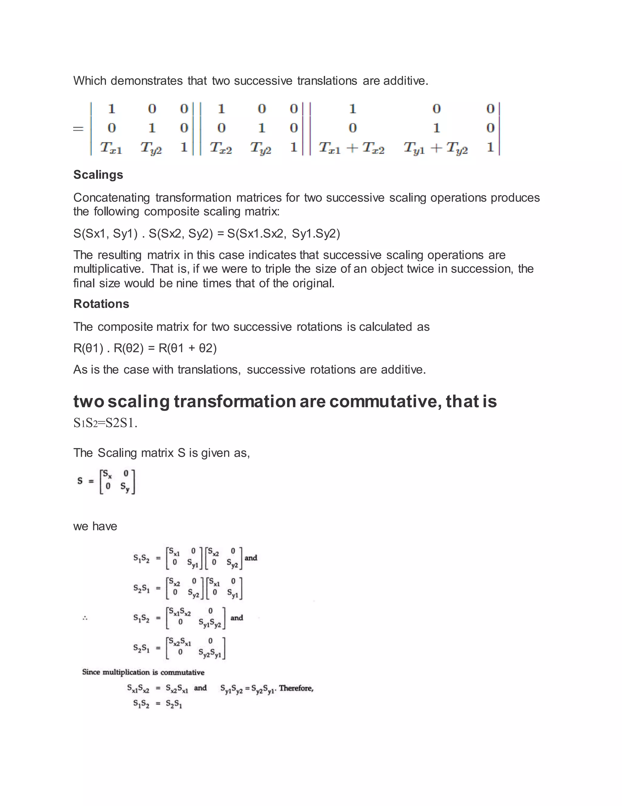 Computer graphics question for exam solved | DOCX